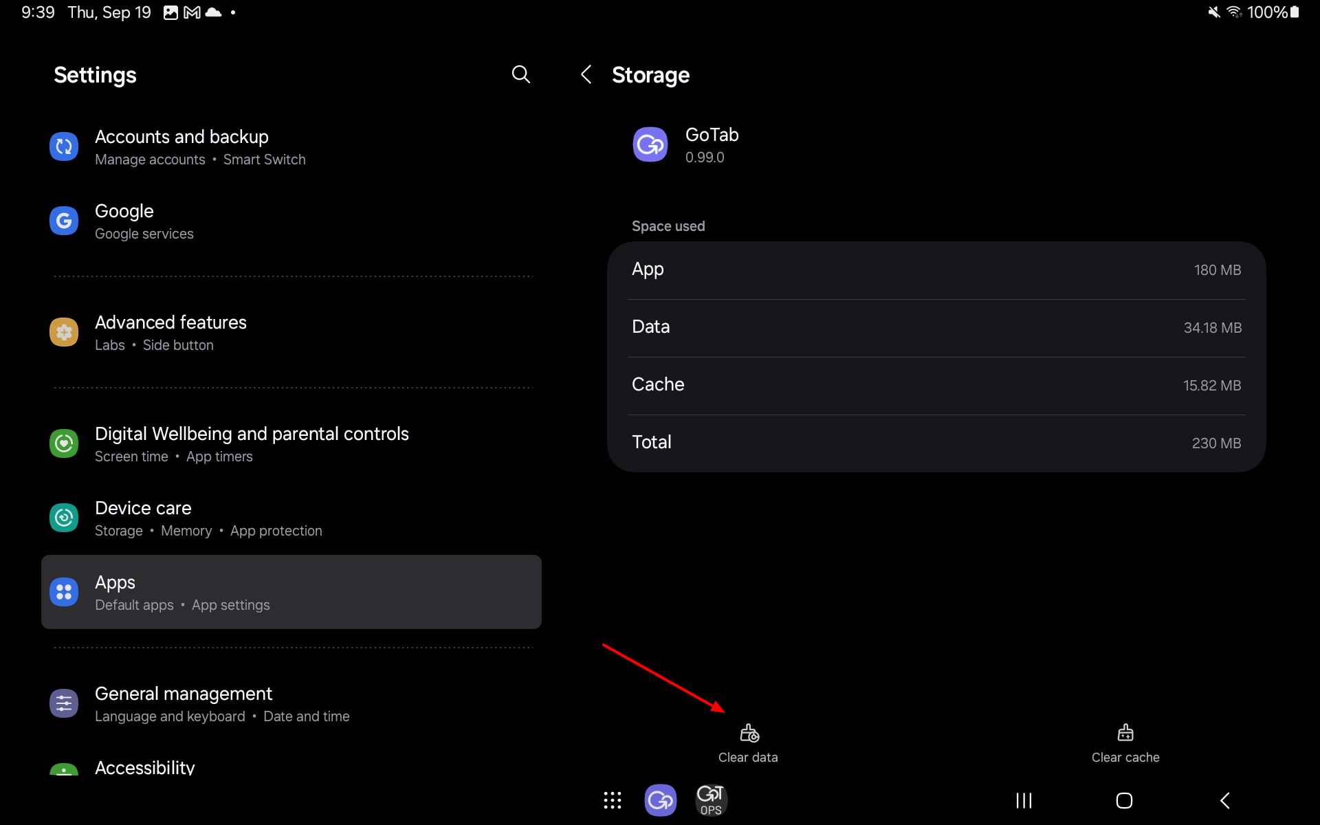 Activate GoTab POS as Non-Terminal